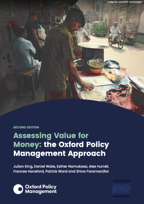 Assessing Value for Money: the Oxford Policy Management Approach | EvalForEarth